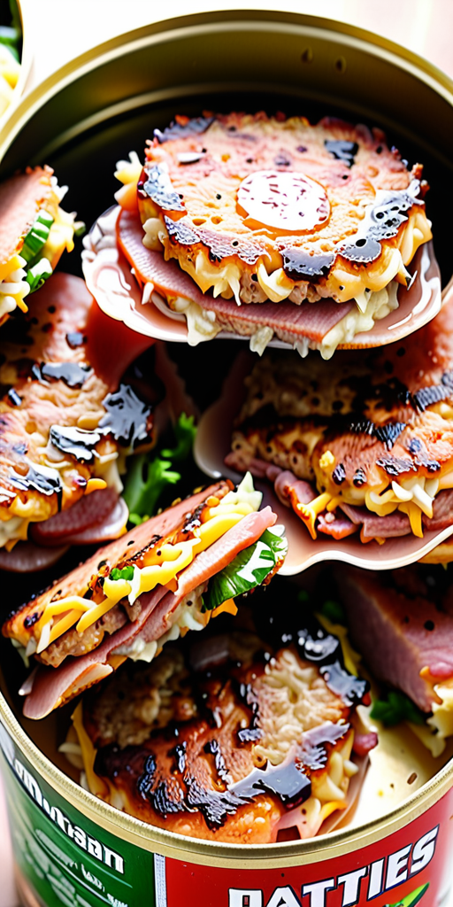 Creative Stack of Unique Sandwiches with Layered Ingredients and Flavors.