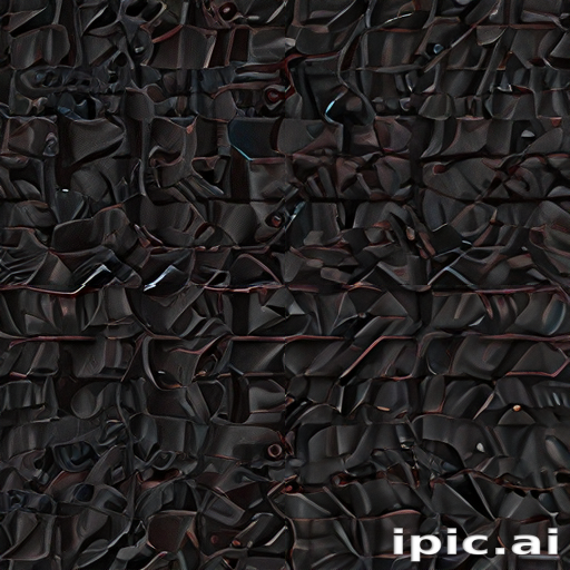 Abstract Dark Texture with Complex Layers and Intricate Patterns Unveiled