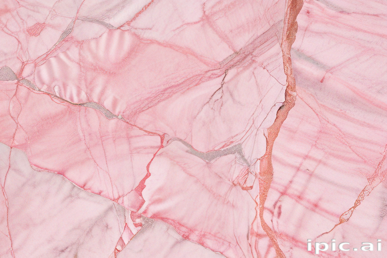 Elegant Pink Marble Texture with Subtle Veins and Shimmering Highlights.