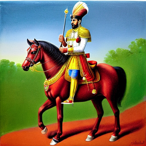 indian king maharana pratap with bappa rawal