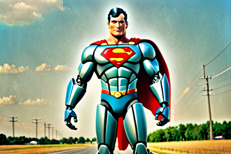 robot Superman