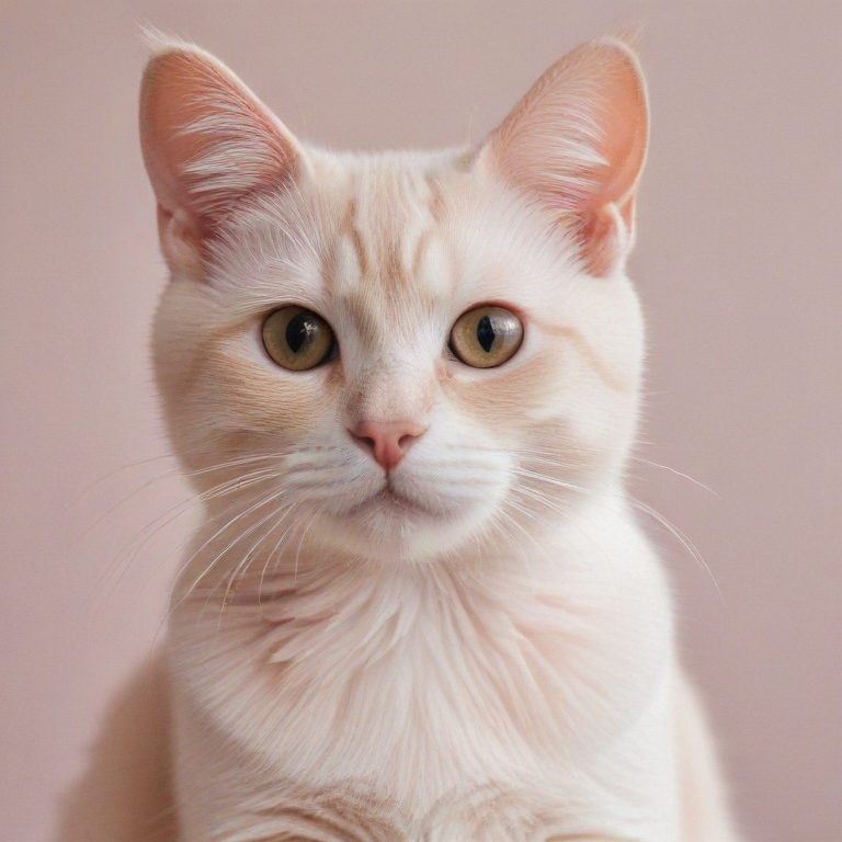 pink cat