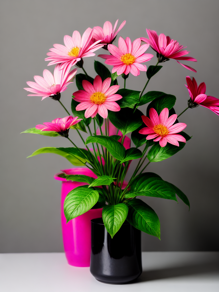 Dark plant flowers arrangement easthetic light pink desaturated dark ...