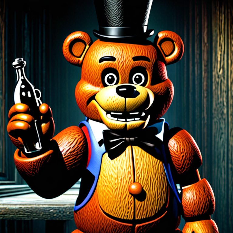 Freddy fazbear har har