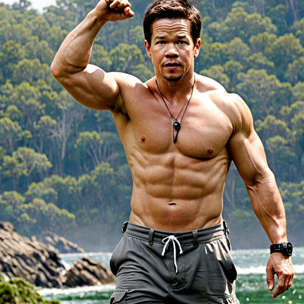 Mark wahlberg sem camisa