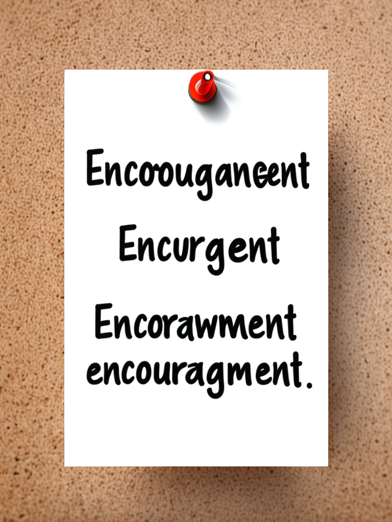 Creative Exploration of Encouragement Words with Playful Typography and ...