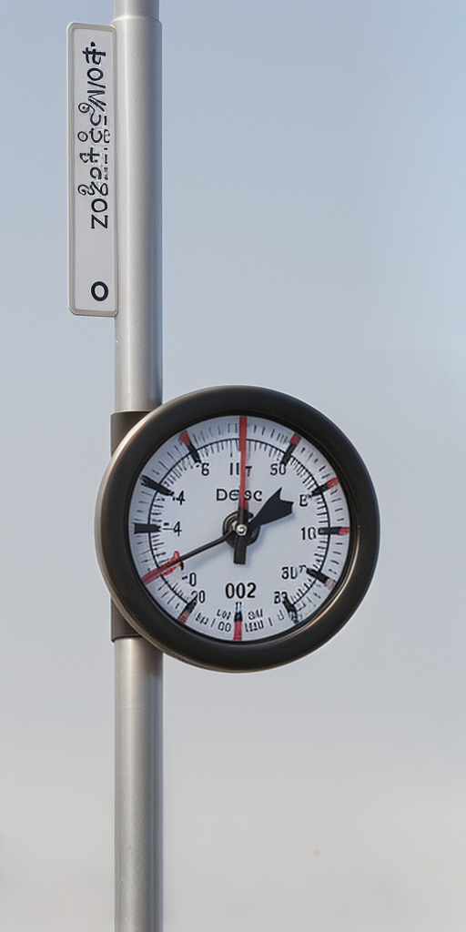 Gauge Displaying Voltage Levels and Measurement Readings in Technical ...