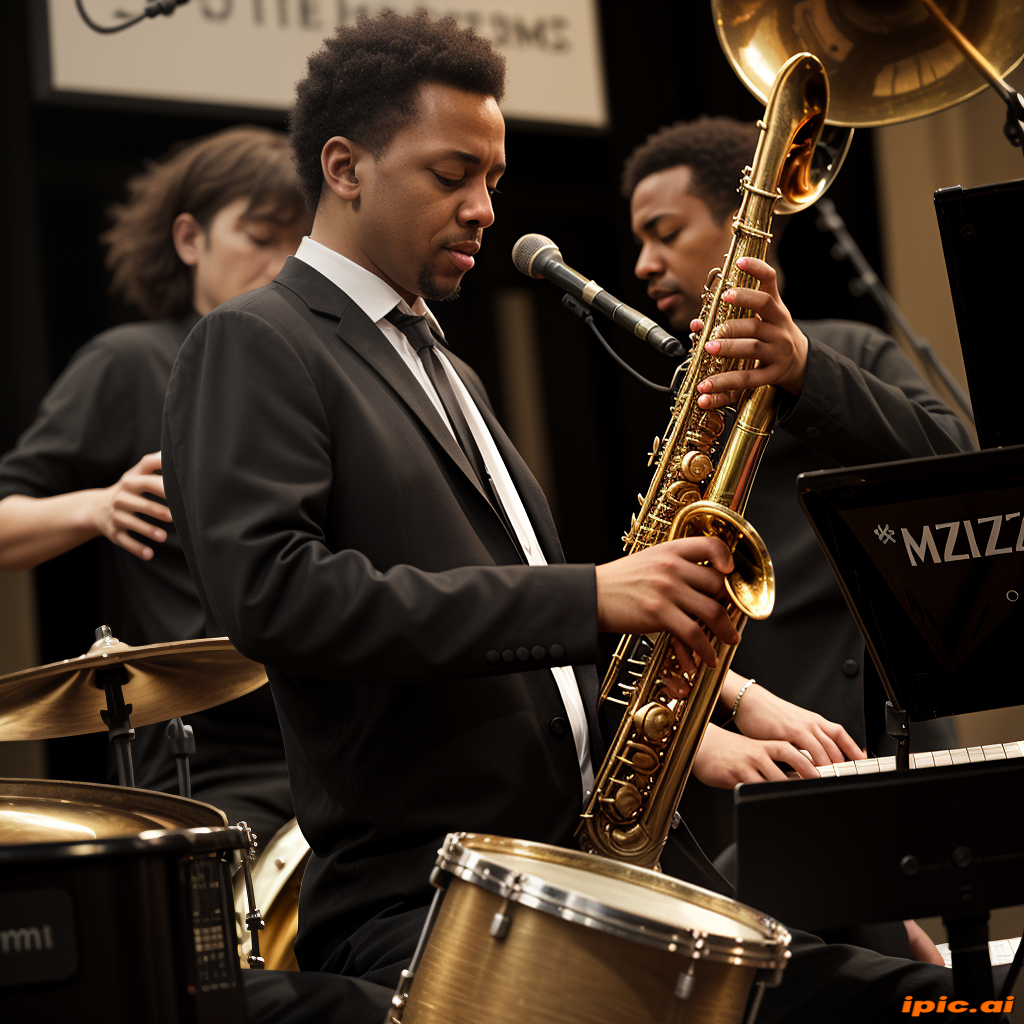 Live Jazz Performance Featuring Talented Musicians Playing Various ...
