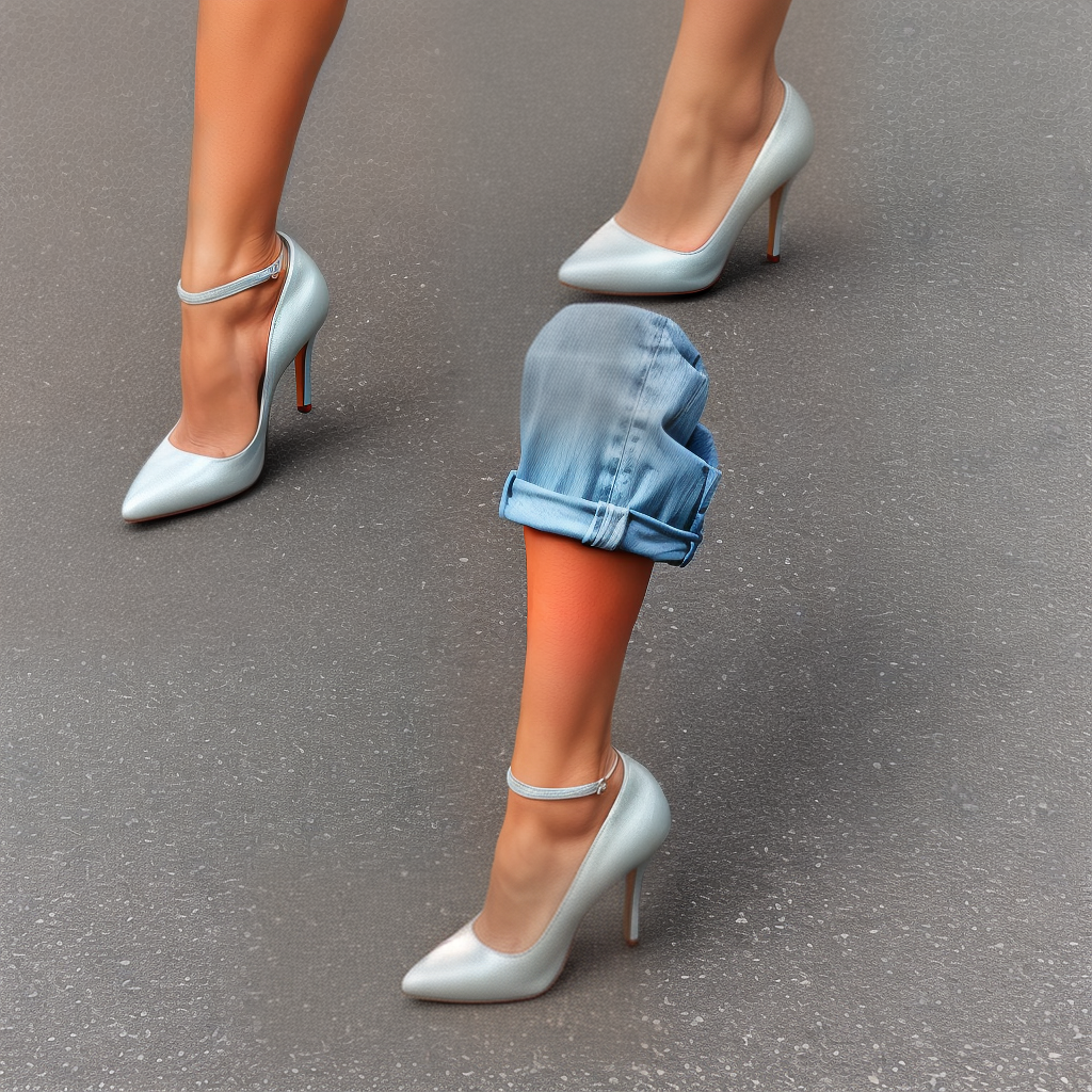 Free Ai Image Generator Sasha Banks in high heels