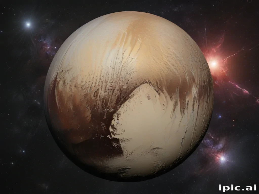 Exploring the Mysteries of Pluto: The Dwarf Planet's Unique Surface Features