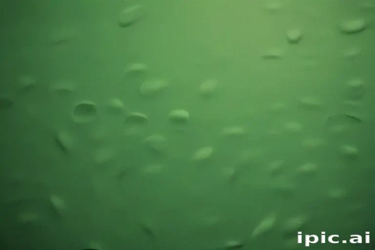 Abstract Green Background with Subtle Droplets and Textured Surface ...