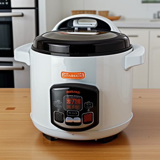 Modern Kitchen Appliances: A Sleek Rice Cooker and Multi-Cooker Setup