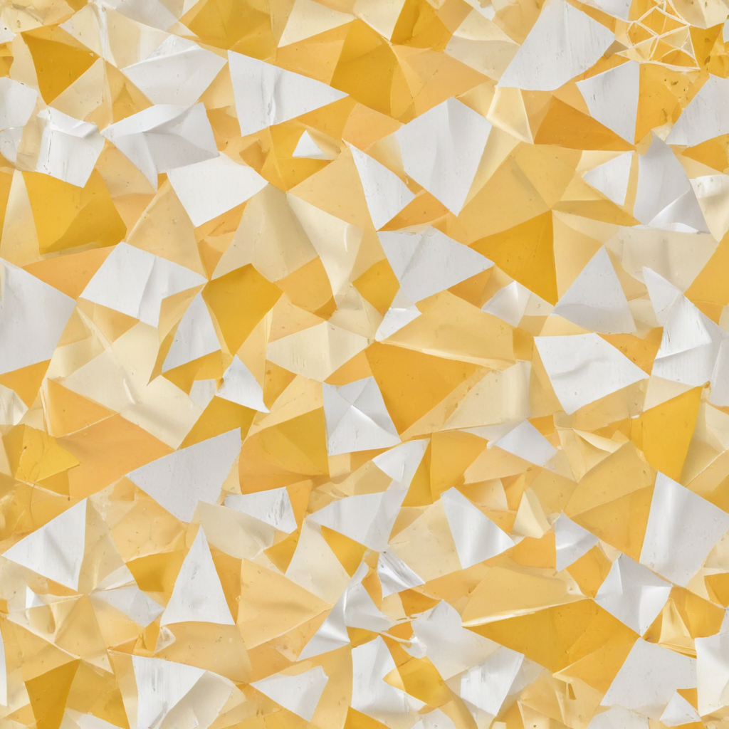geometry vector background yellow white