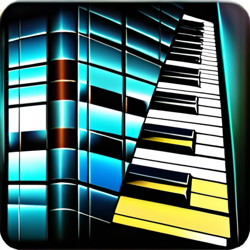 synthesizer piano background