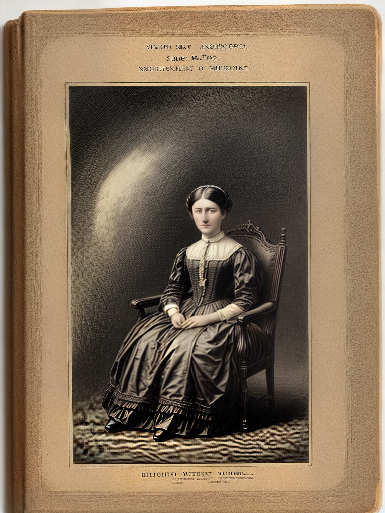 Victorian book cover