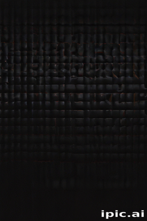 Abstract Textured Pattern of Dark Shades with Subtle Light Variations