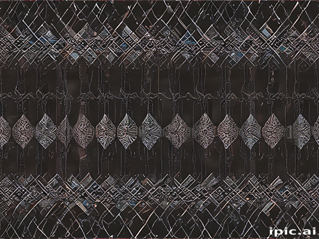 Intricate Geometric Patterns and Designs Creating a Captivating Visual ...