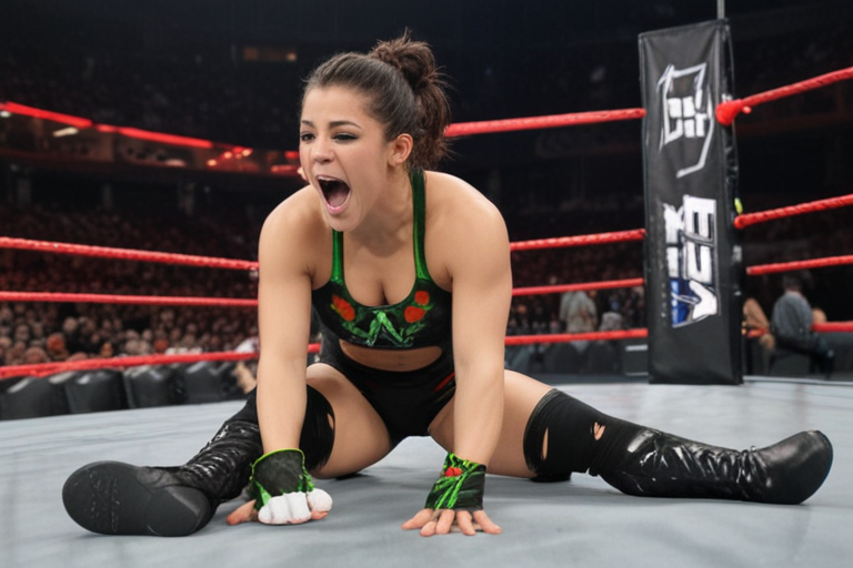 wwe bayley feet suck