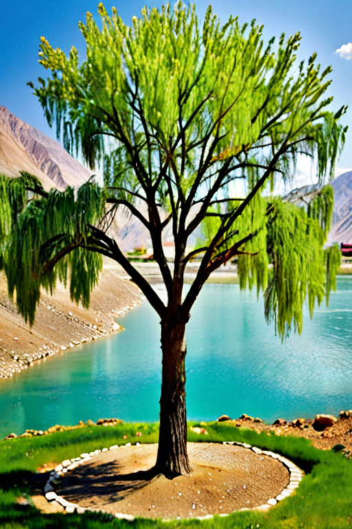 The nice tree in Tajikistan