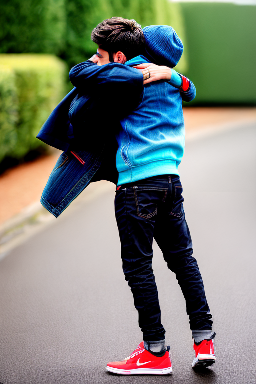 Zayn and one direction hug