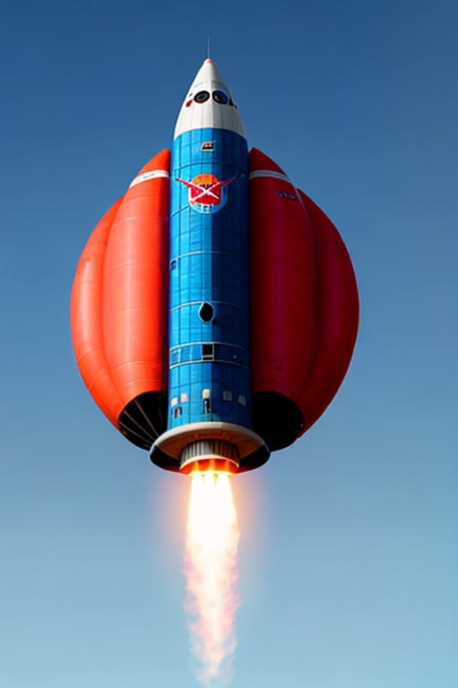 Pixar movie portrait about astronaut blasting into space in rocket ...