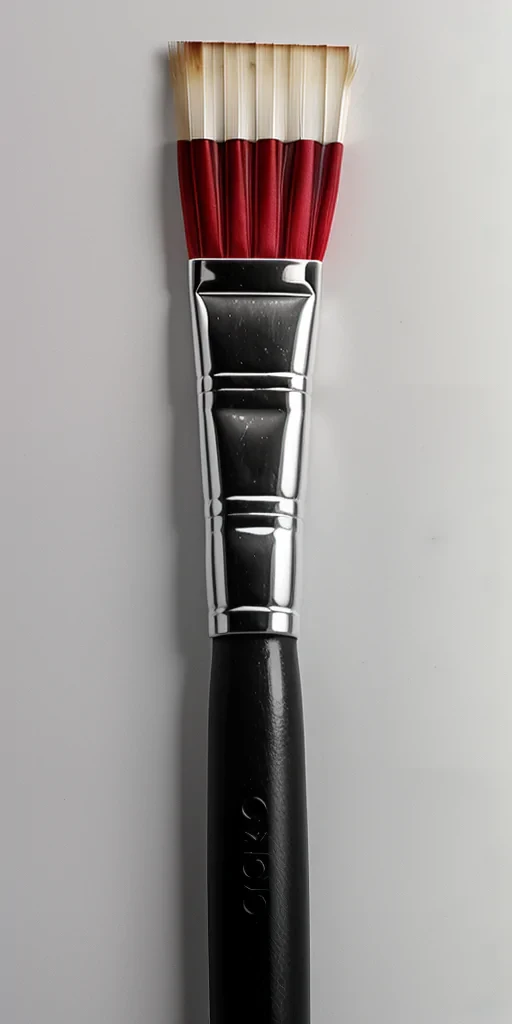 Artistic Paintbrush with Unique Bristle Design for Creative Painting ...