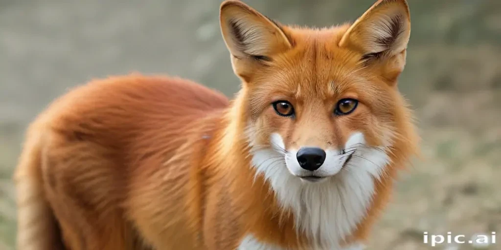 A Beautiful Close-Up of a Majestic Red Fox in Nature