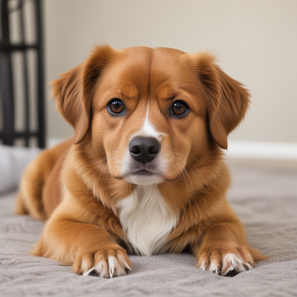 a dog