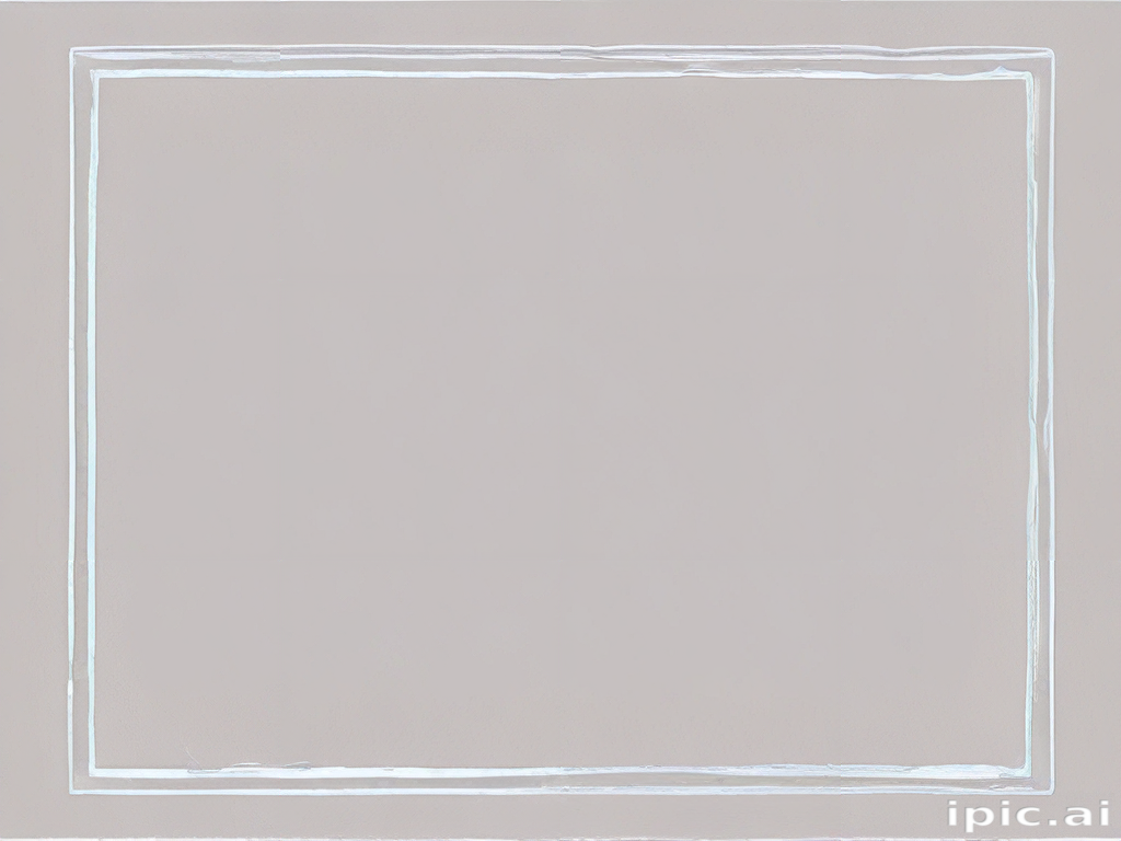 Elegant Minimalist Frame Design with Soft Gray Background and Subtle Border