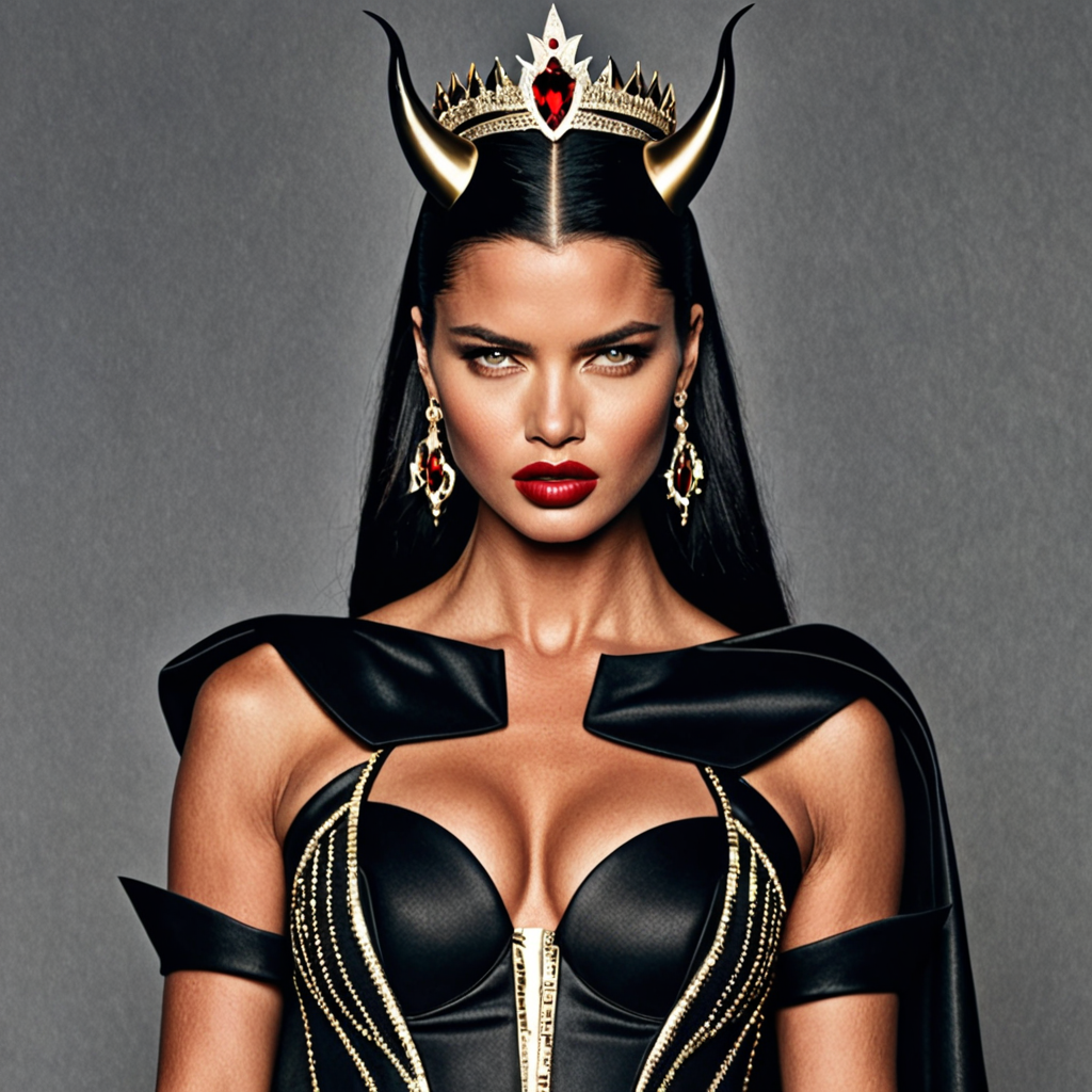 Adriana Lima as devil queen
