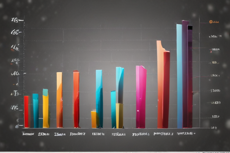 Comparative Analysis of Various Data Points Represented in a Colorful ...