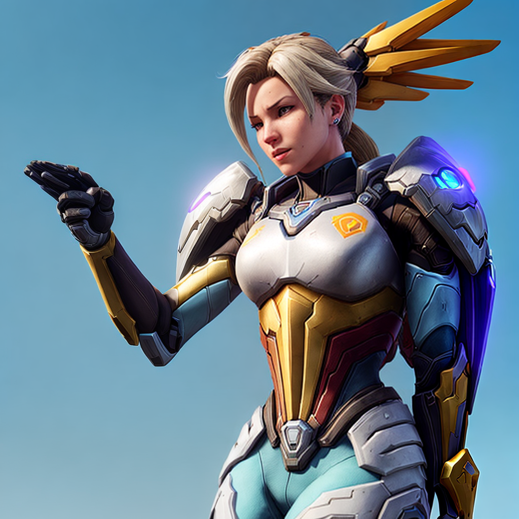 Overwatch mercy realistic,