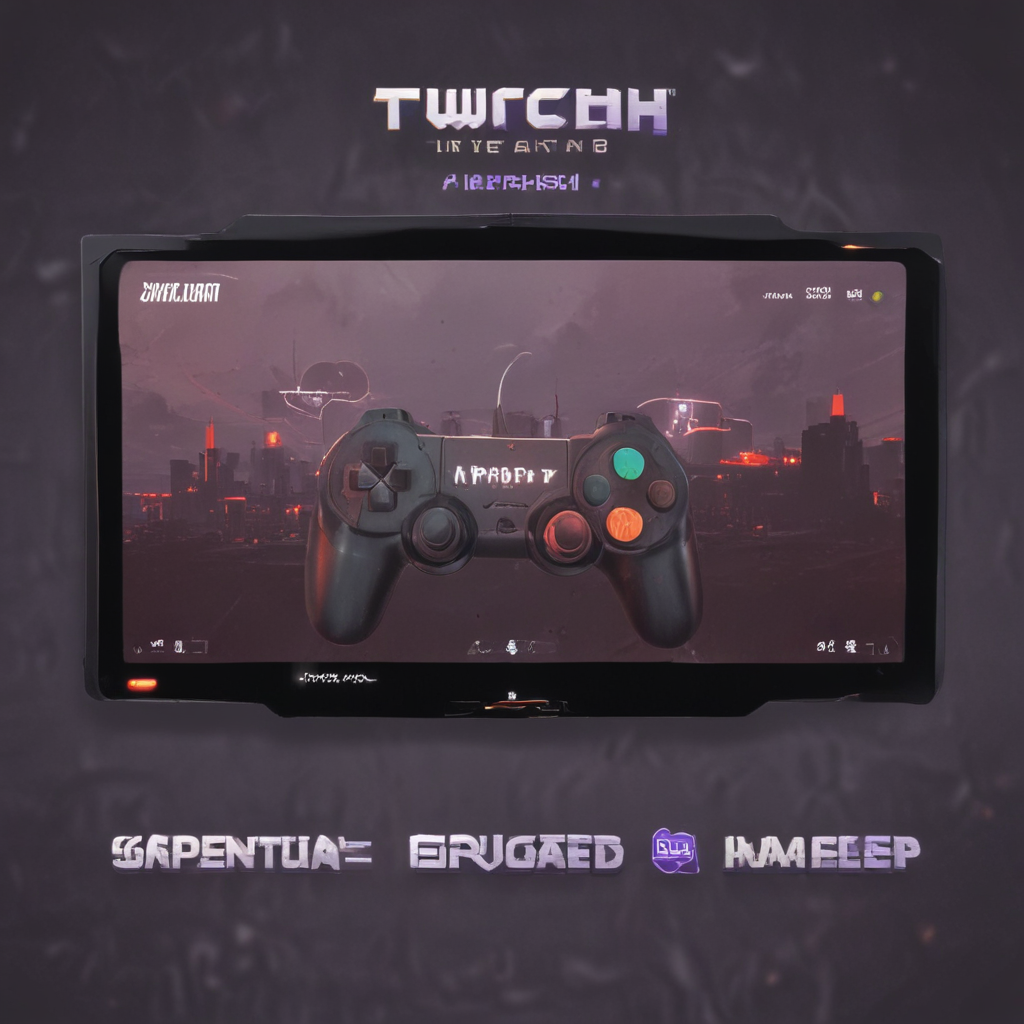 Twitch overlay for retro gaming