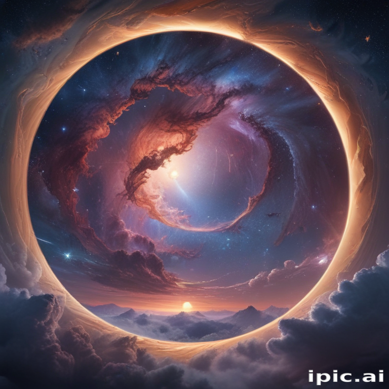 Cosmic Portal: A Glimpse into the Infinite Universe Beyond Our Reach