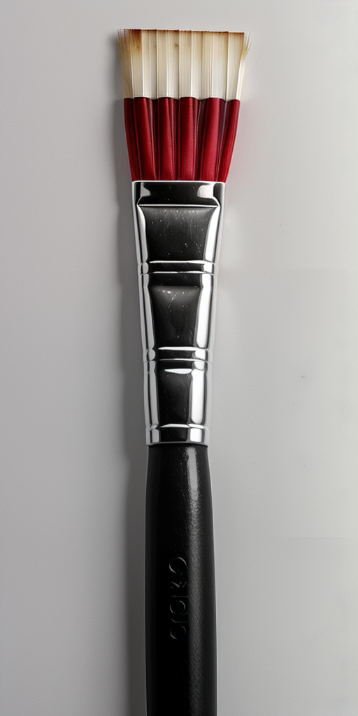 Artistic Paintbrush with Unique Bristle Design for Creative Painting ...
