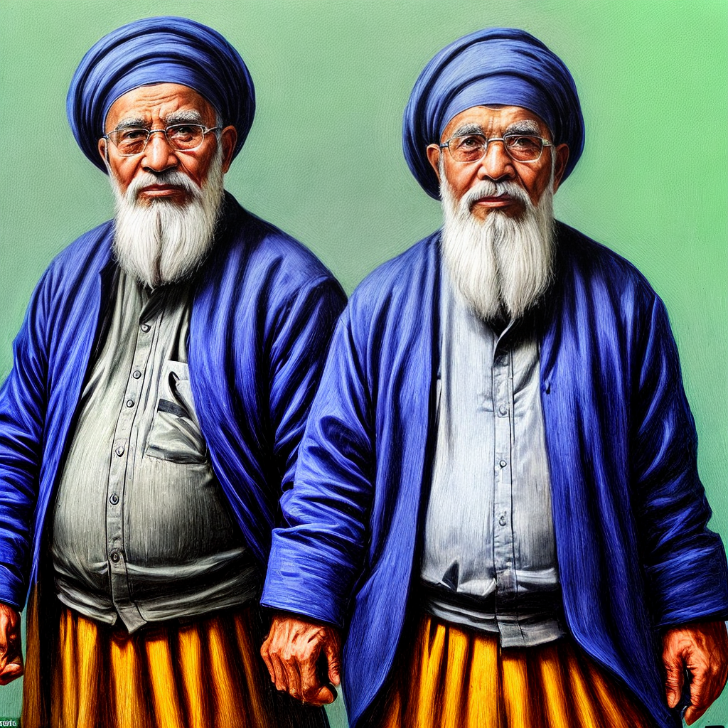 Old man moslem