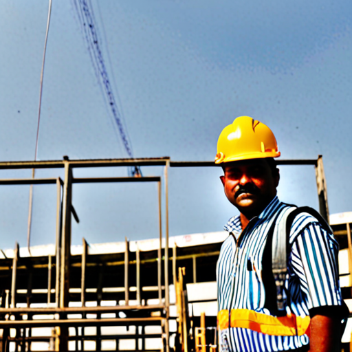 indian construction worker