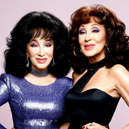 Bette Middler and Cher are singing together
