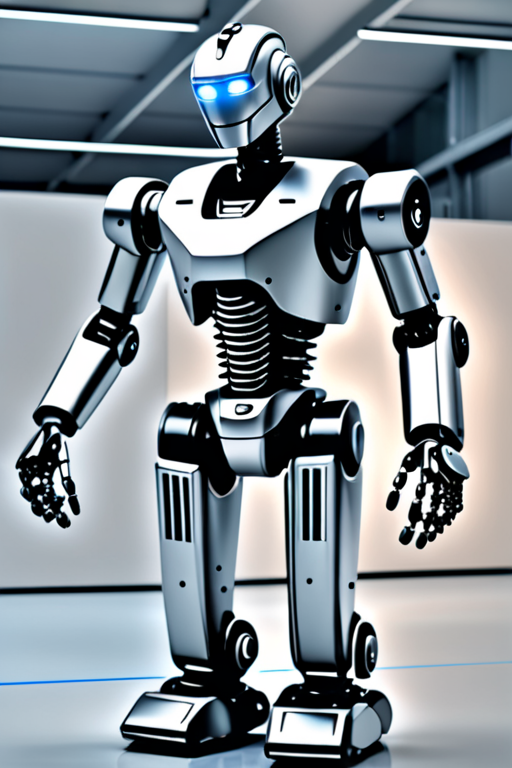 rock star group of ai robot working as a team and shaking hands