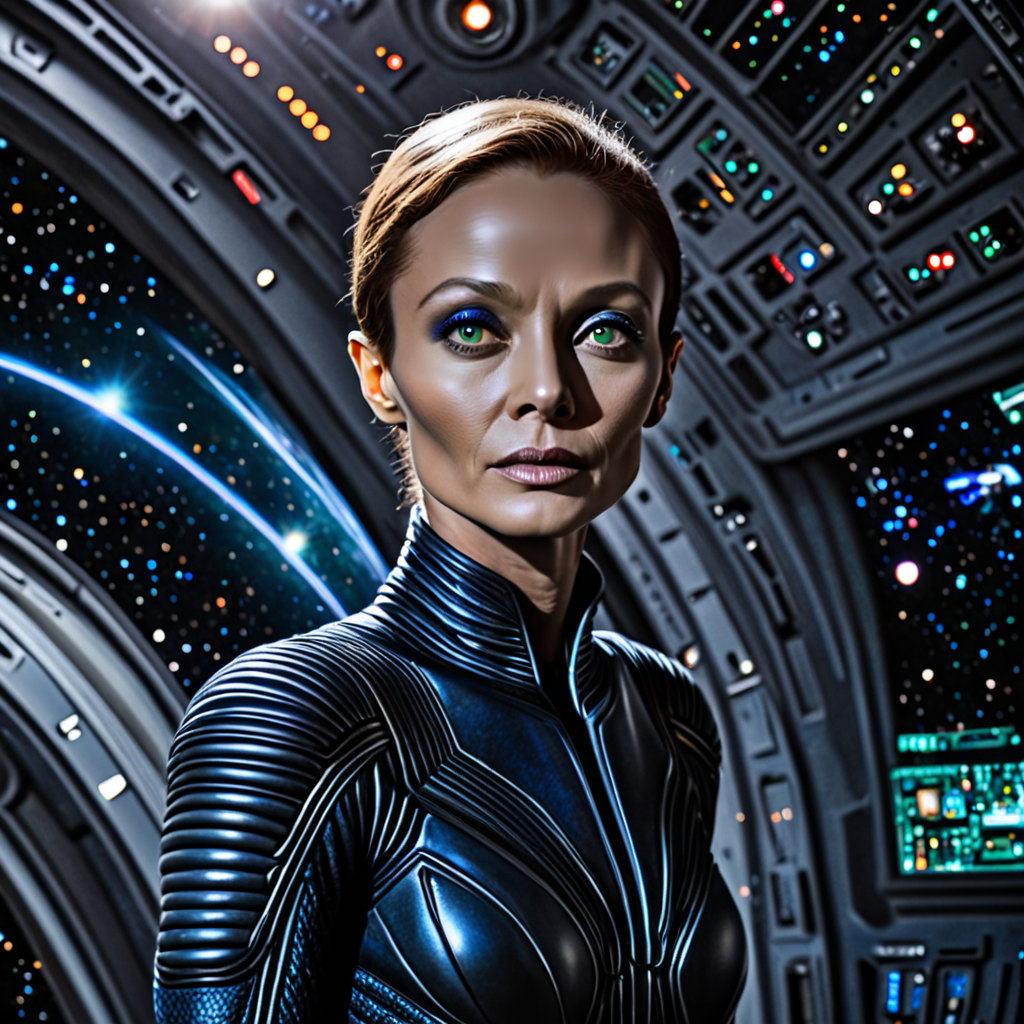 alien female lost in space
