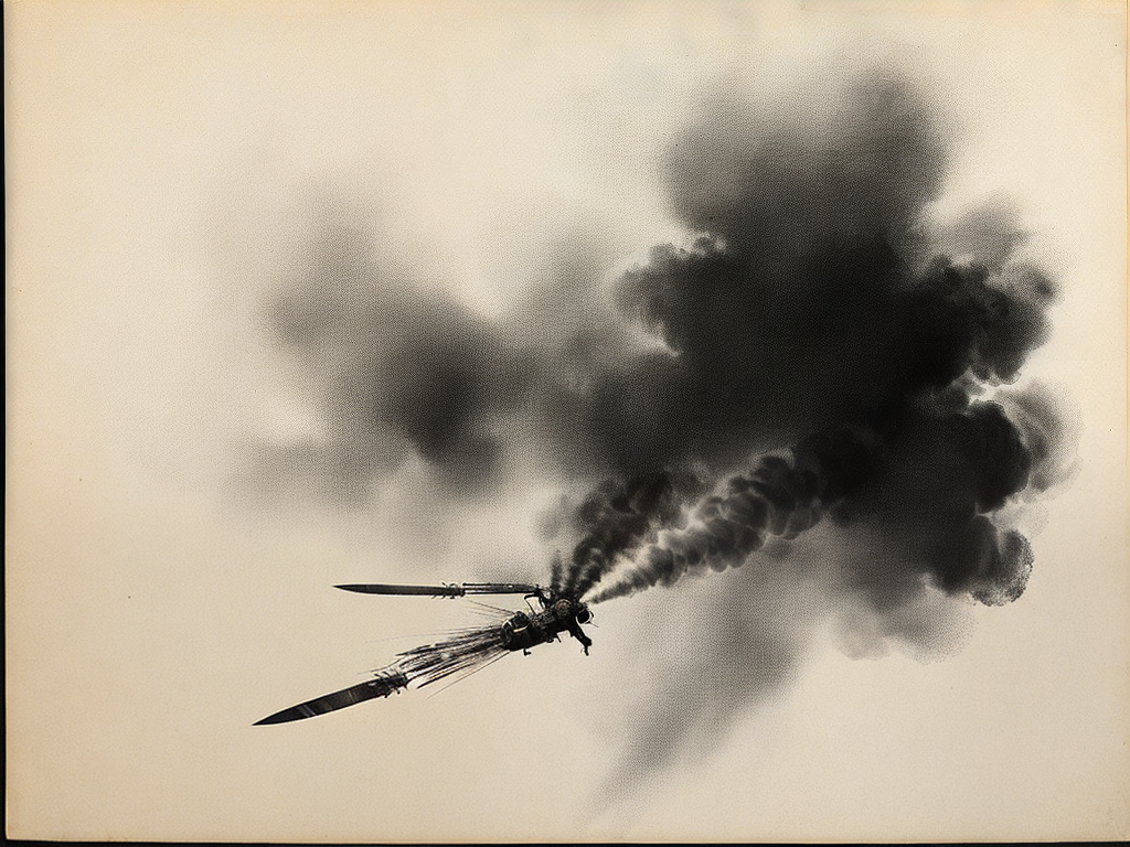 wind turning into knives chasing ww1 soldiers