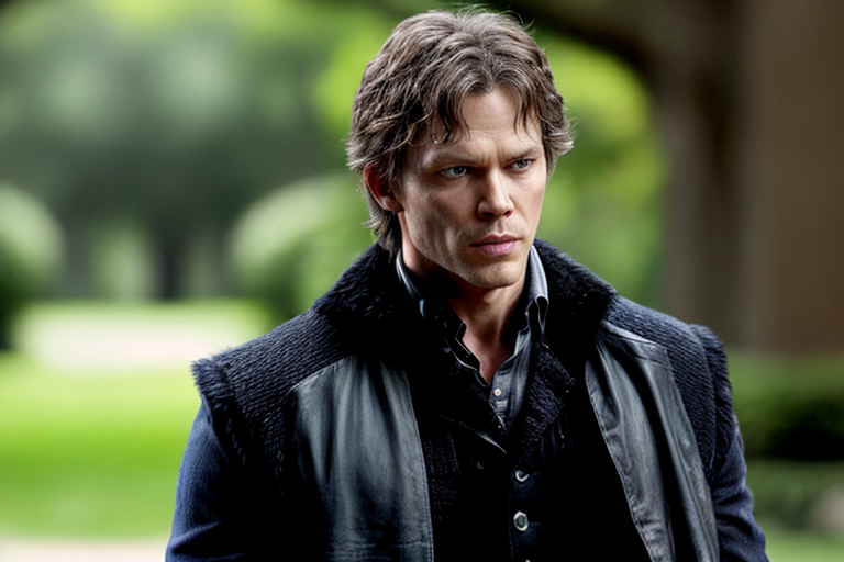 Klaus Mikaelson defeating Damon Salvatore with realistic blood