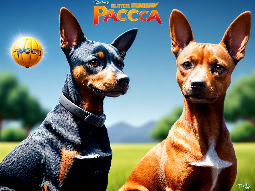 Disney pixar-inspired movie poster with title "(Paçoca)".furry caramel ...