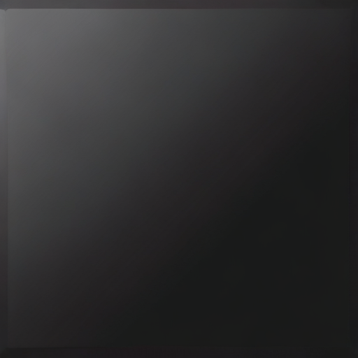 A Minimalist Black Square Representing Depth and Infinite Possibilities ...