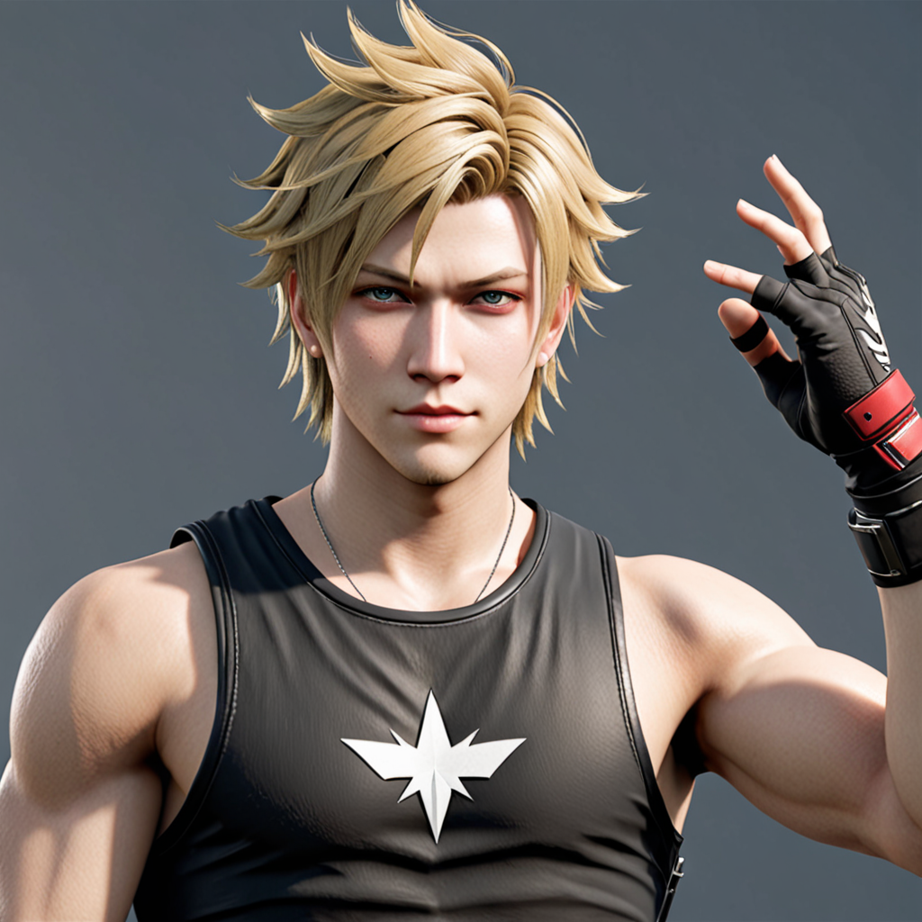 Prompto argentum superhero