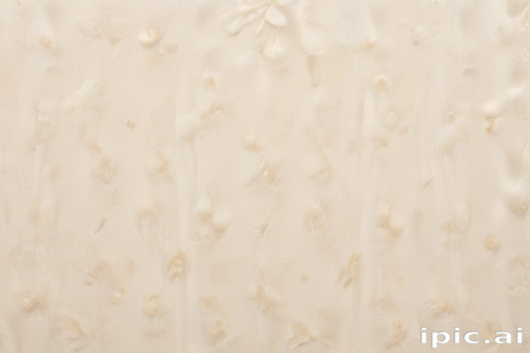Delicate Floral Patterns on a Soft Creamy Background with Subtle Texture