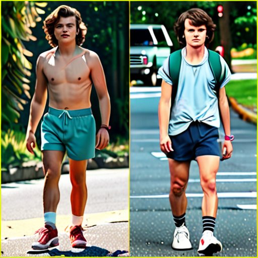 steve harrington stranger things weight gain