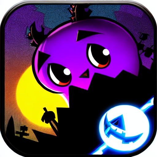 Discord icon with hallowen theme