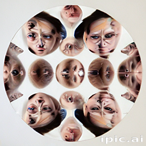 Distorted Reflections: A Kaleidoscope of Human Faces and Expressions
