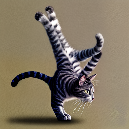 cat dancing